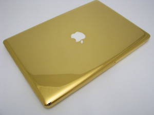 Gold, platinum and diamonds for Macbook and iPhone by Computer Choppers ...